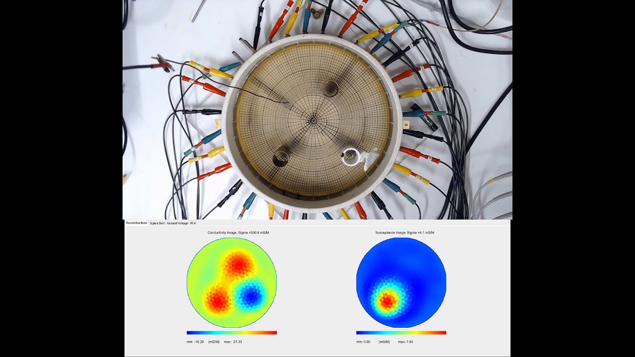 Electrical Impedance Tomography (EIT) - Saline Tank Experiment - YouTube