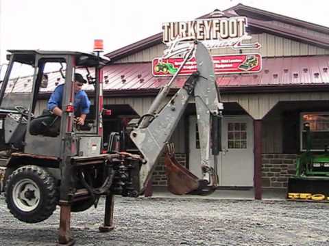 Earth Force 4x4x4 SSK Loader Backhoe Bobcat IR on Ebay - YouTube