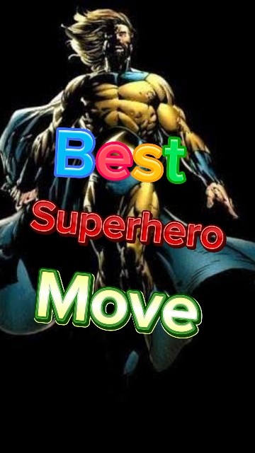 Best superhero move #shorts #youtubeshorts #superhero - YouTube