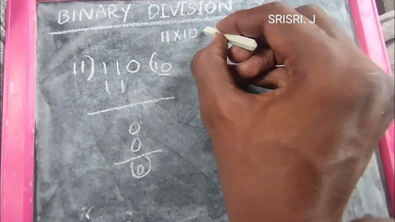16binary Divisions In Telugu Youtube