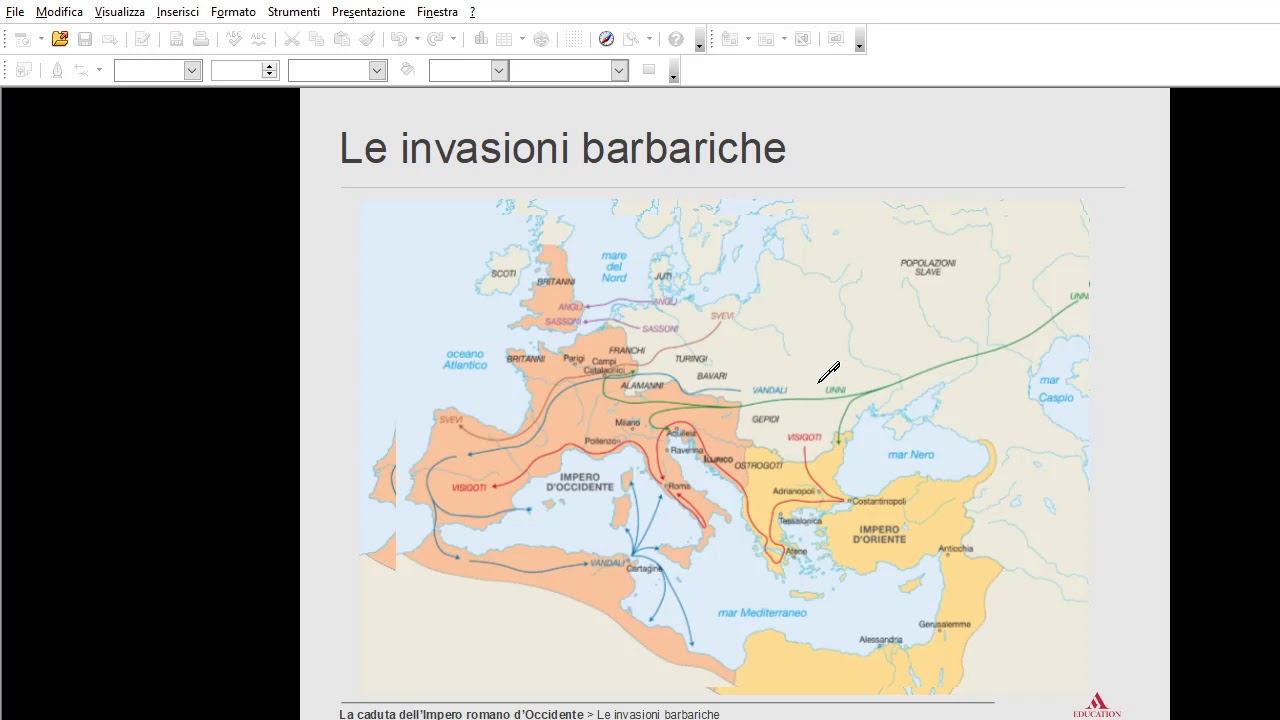 Da Teodosio a Odoacre - YouTube
