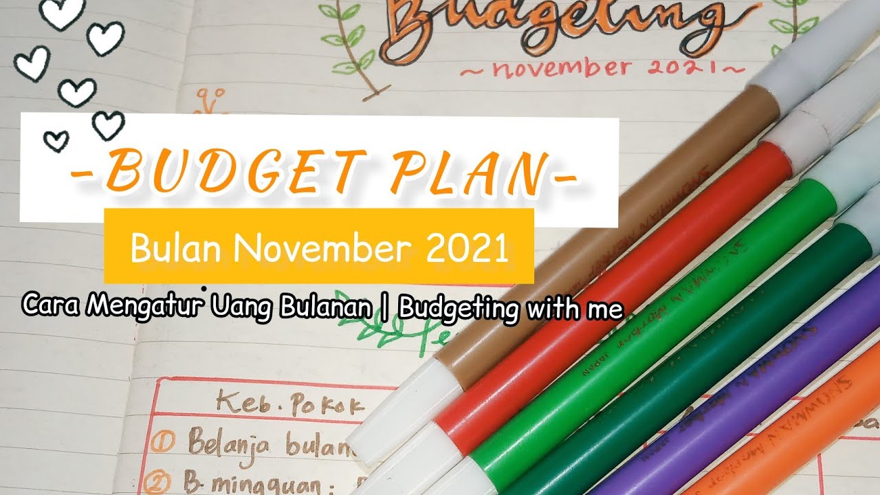 Budget Planner Bulan November | Cara Mengatur Keuangan Rumah Tangga ...