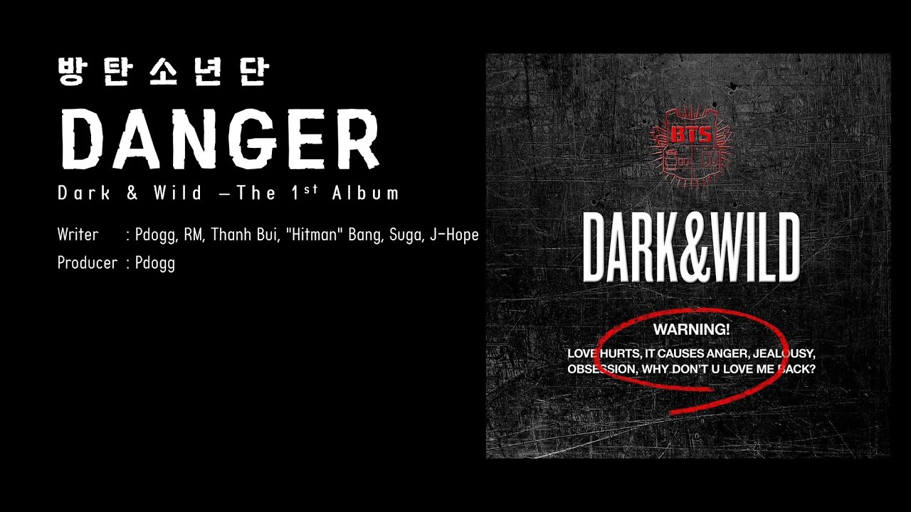 BTS (방탄소년단) - Danger [LYRICS HAN-ROM-ENG] [LYRICS HAN-ROM-ENG] - YouTube