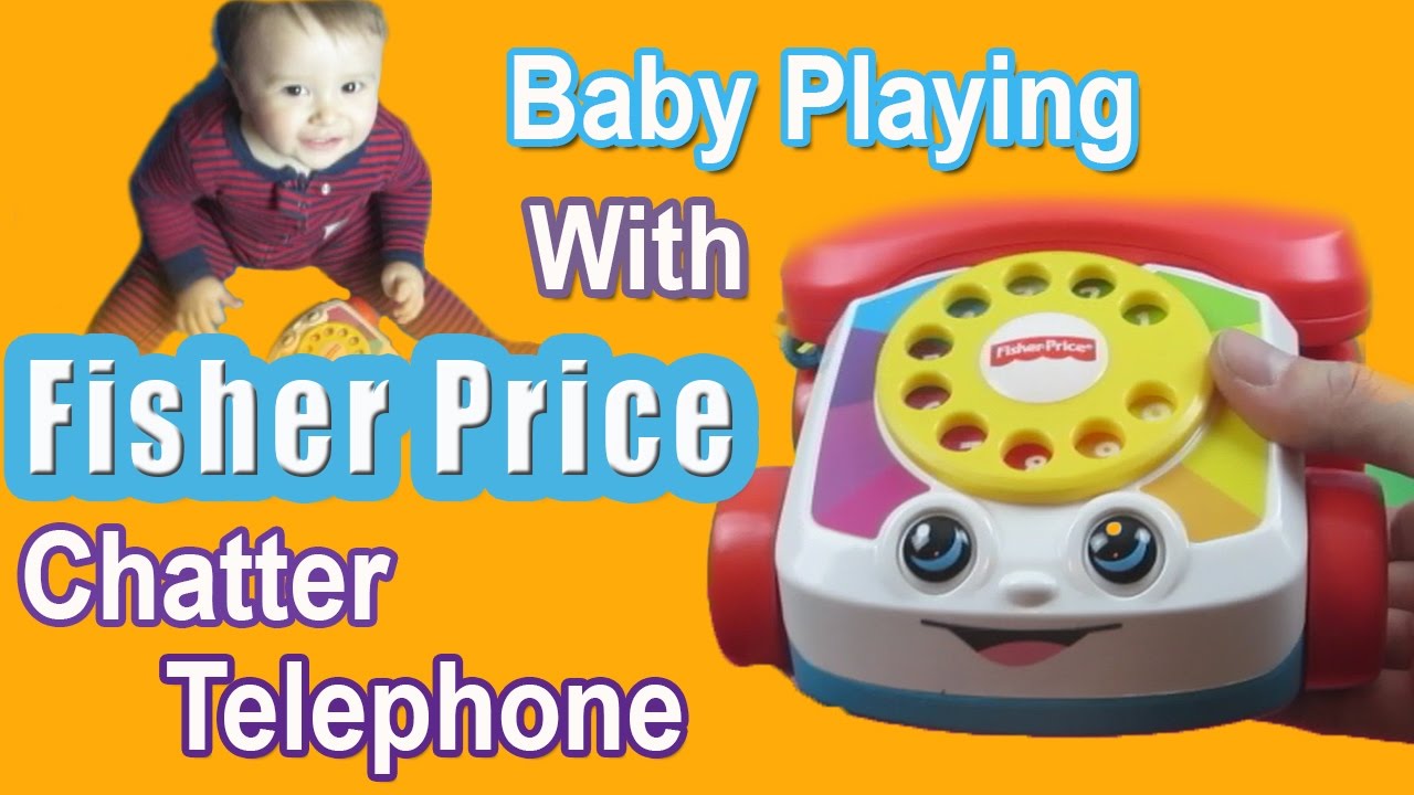 Fisher-Price Chatter Telephone Toy Unboxing Baby Playing With Toys ...