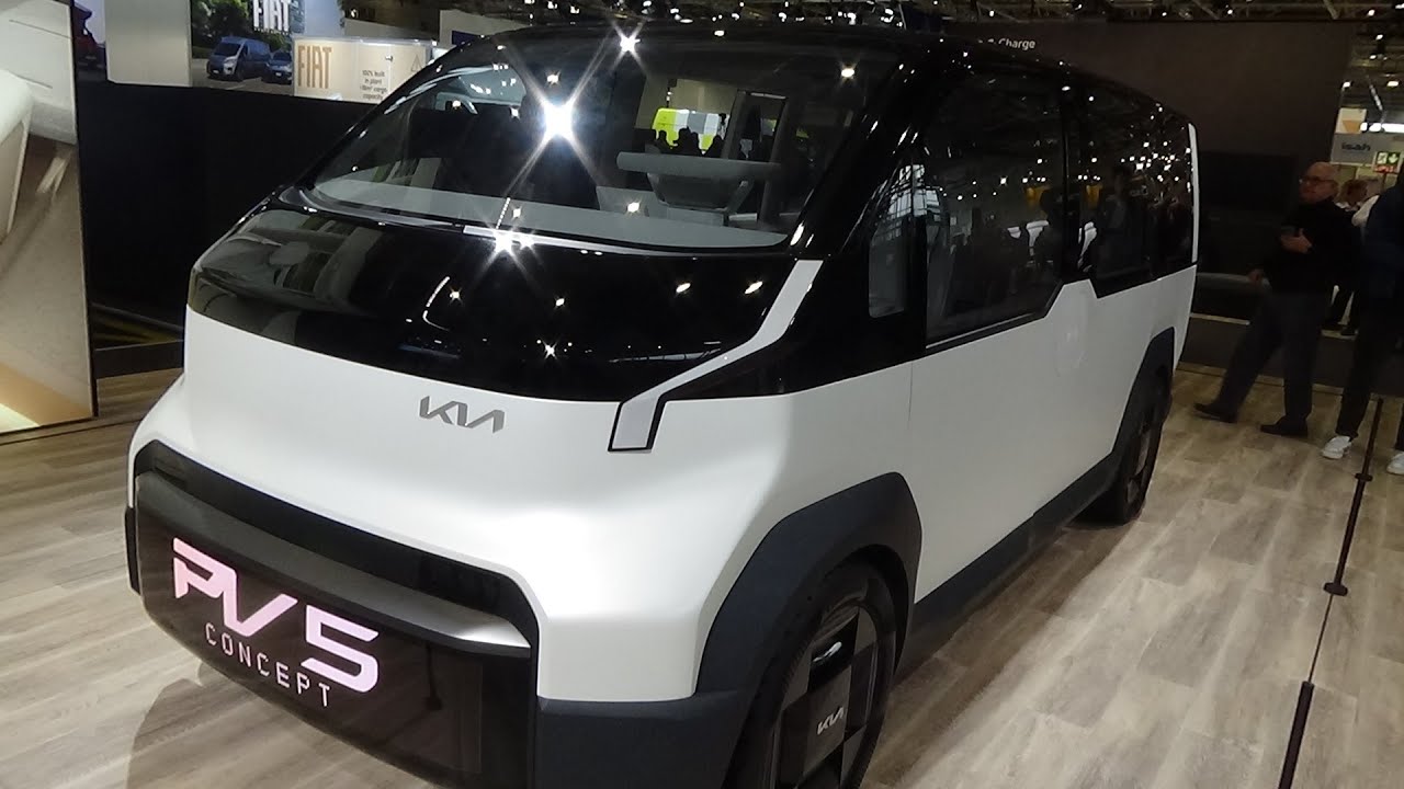 Concept KIA PV5 - Exterior and Interior - IAA Transportation 2024 - YouTube