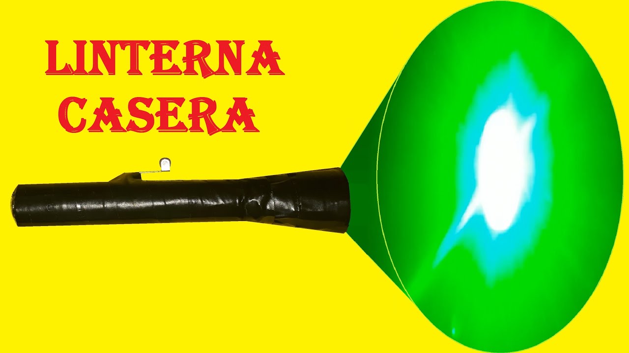¿Como hacer una linterna casera? - YouTube