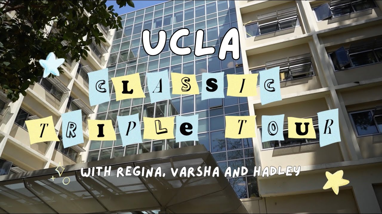 Classic Triple Dorm Tour Hedrick Hall Ucla Housing Youtube