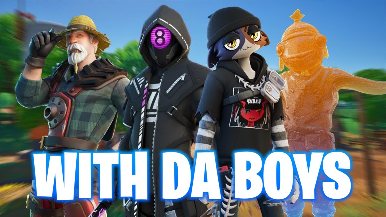 FORTNITE WITH DA BOIS - YouTube