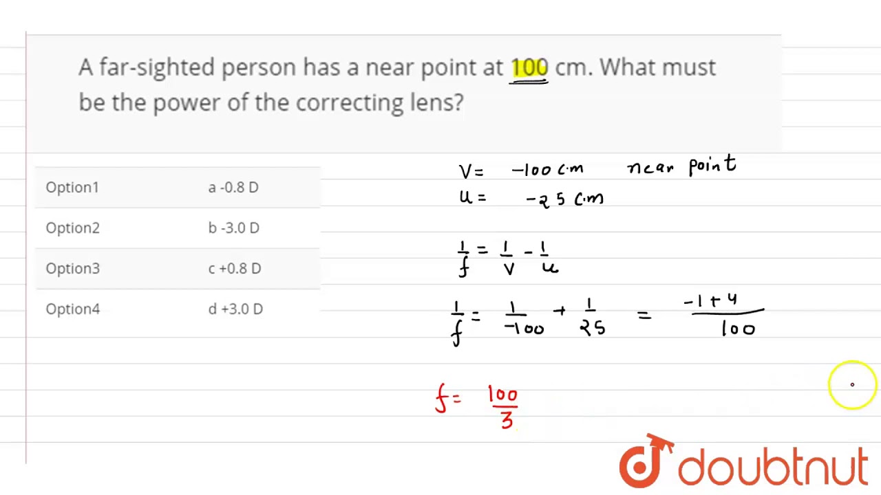 What Makes A Person Near Sighted