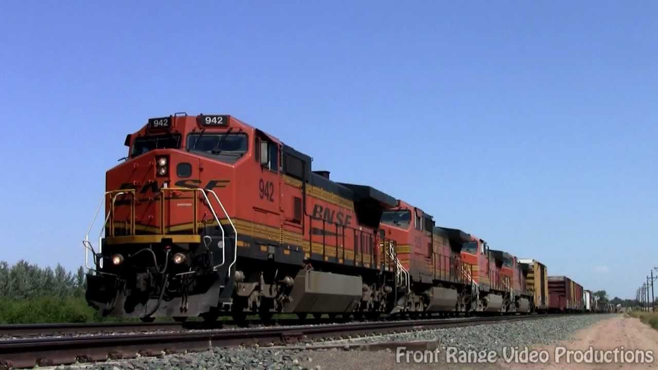 BNSF 942 South - Lets Stop & Go, Shall We! - YouTube