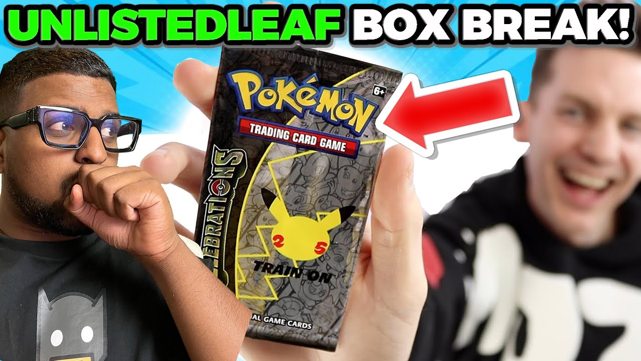 Unlisted Leaf Celebrations Box Break LIVE STREAM! Reacting To My Packs ...