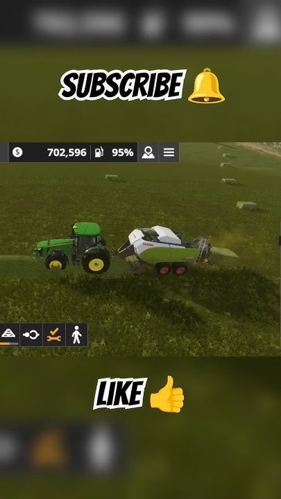 Making Bales In Fs20 Farming Simulator 20 Gameplay Farming