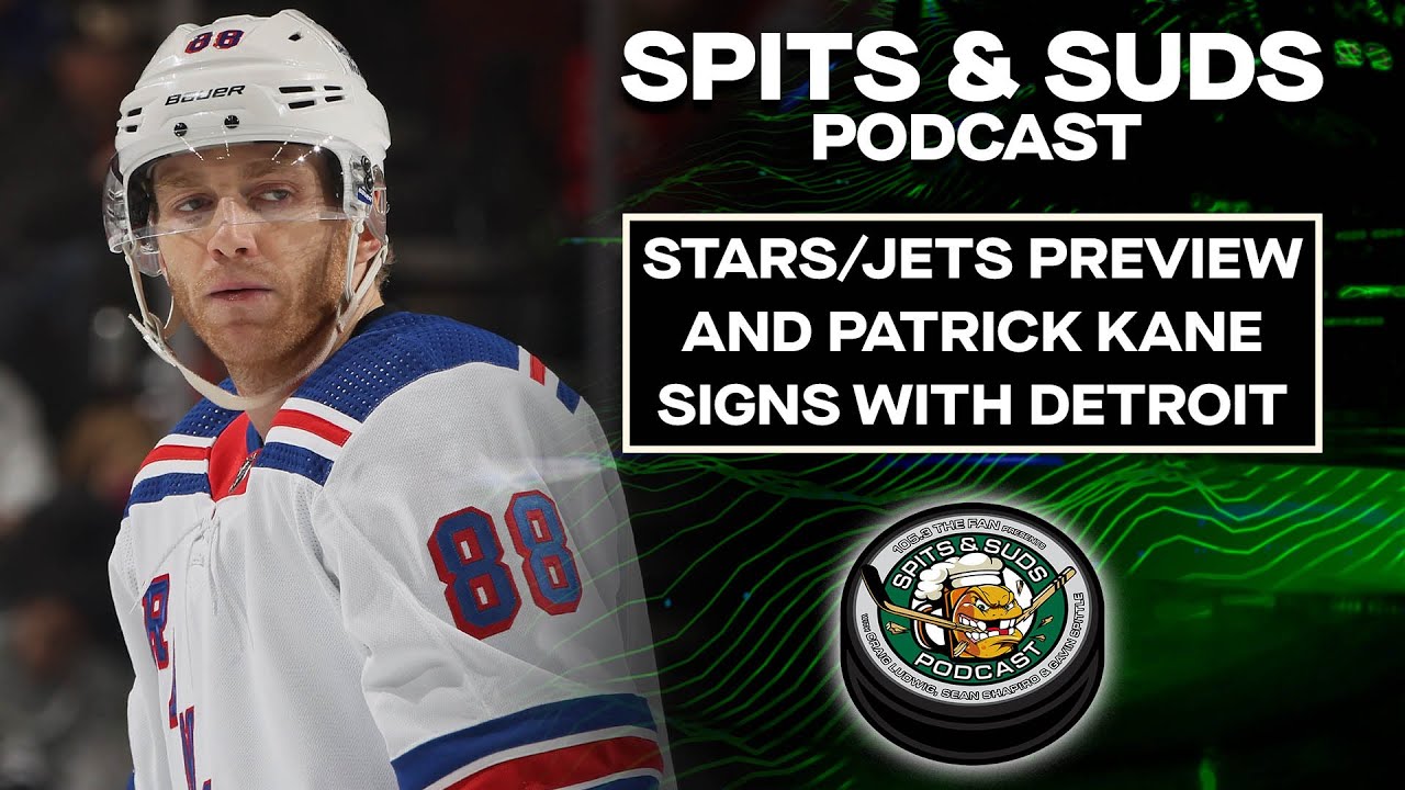 Patrick Kane To Red Wings & Stars/Jets Preview | Spits & Suds - YouTube