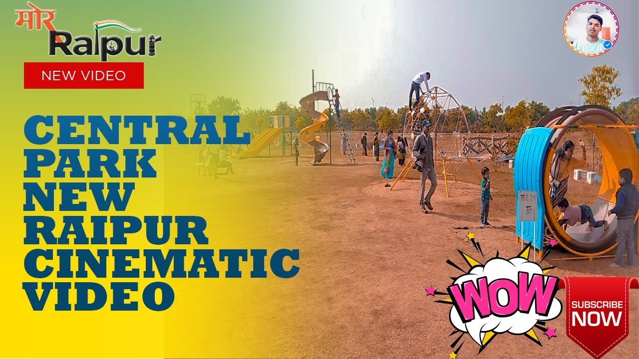 Naya Raipur Central Park | Atal Park Naya Raipur | Cinematic Video | # ...
