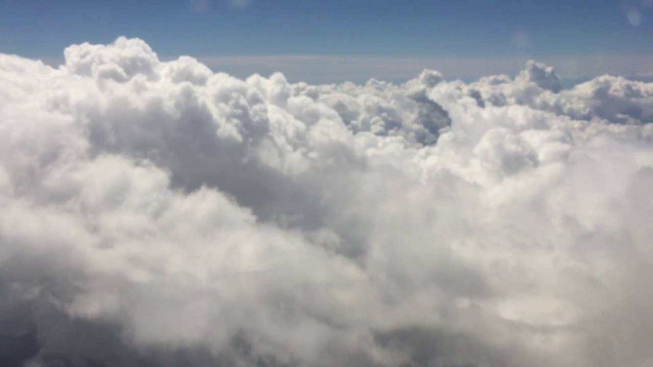 Flying through clouds superman - YouTube