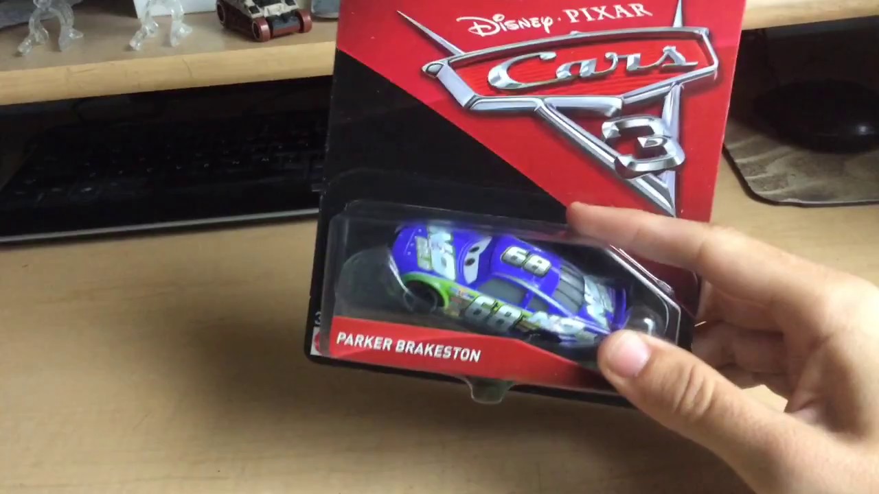 Disney Pixar Cars 3 2017 N20 Cola Parker Brakeston - YouTube