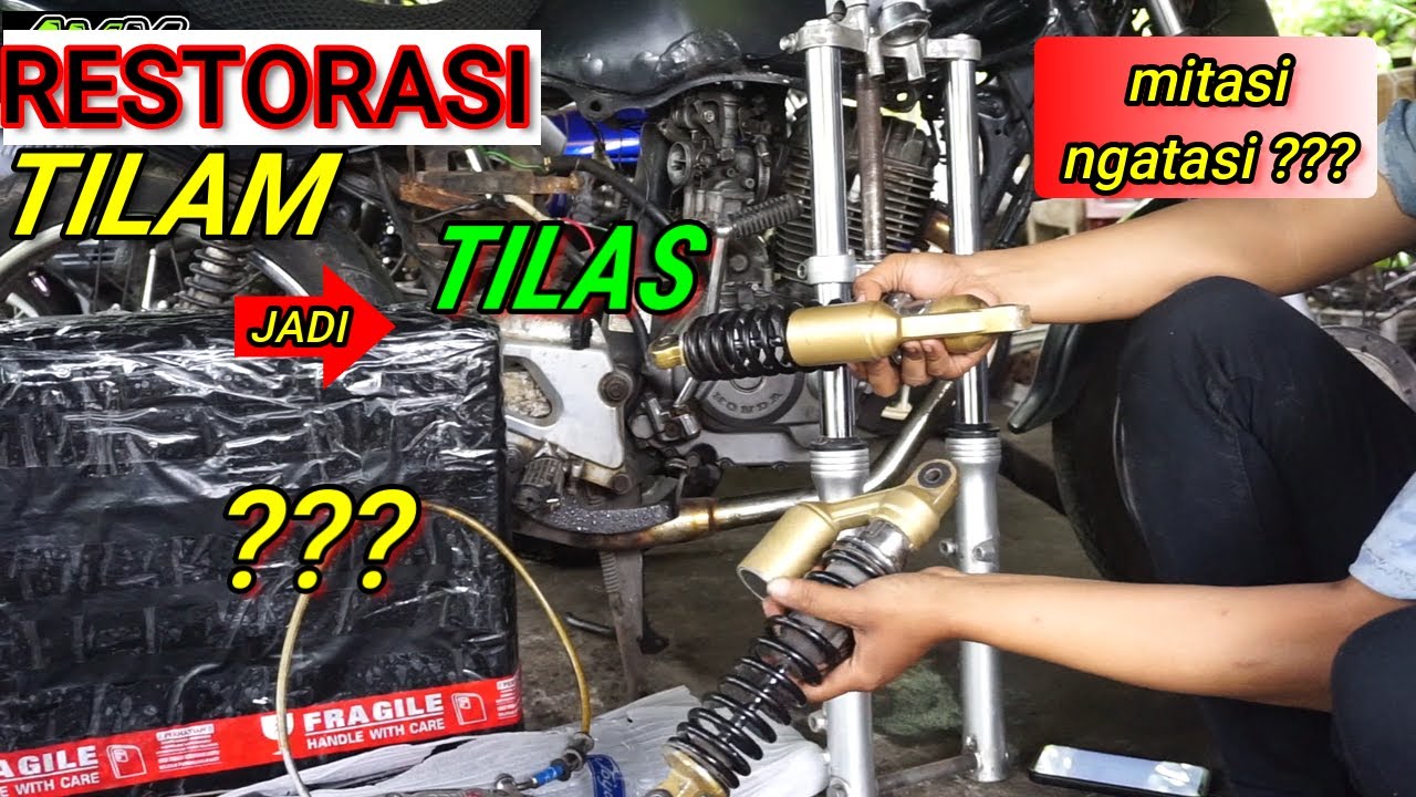 MODIF SIMPLE TIGER LAMA JADI TIGER LAWAS - YouTube