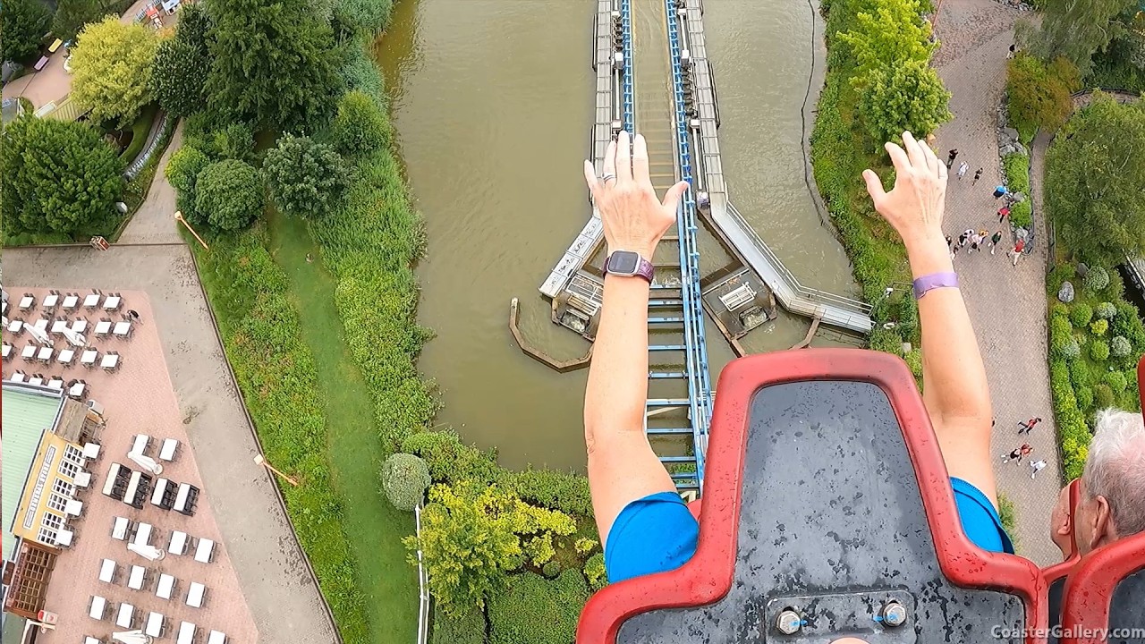 Pulsar water coaster On-Ride POV - Walibi Belgium (Six Flags Belgium ...