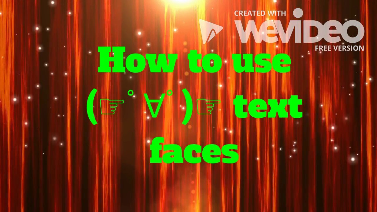 How to get text faces - YouTube