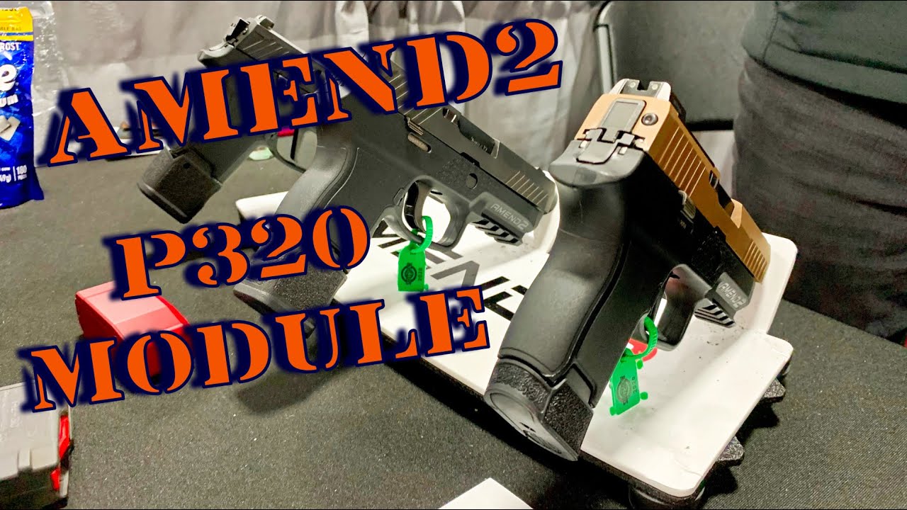 Amend2 S300 P320 Grip Module SHOT Show 2020 - YouTube
