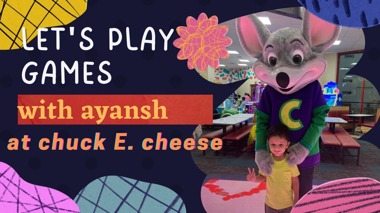 Chuck E.Cheese family fun with indoor rides and games - YouTube