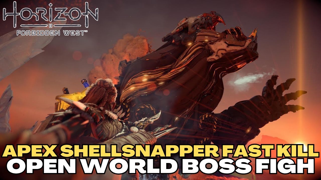 Horizon Forbidden West | Very Hard | Boss Fight | Killing an Apex ...