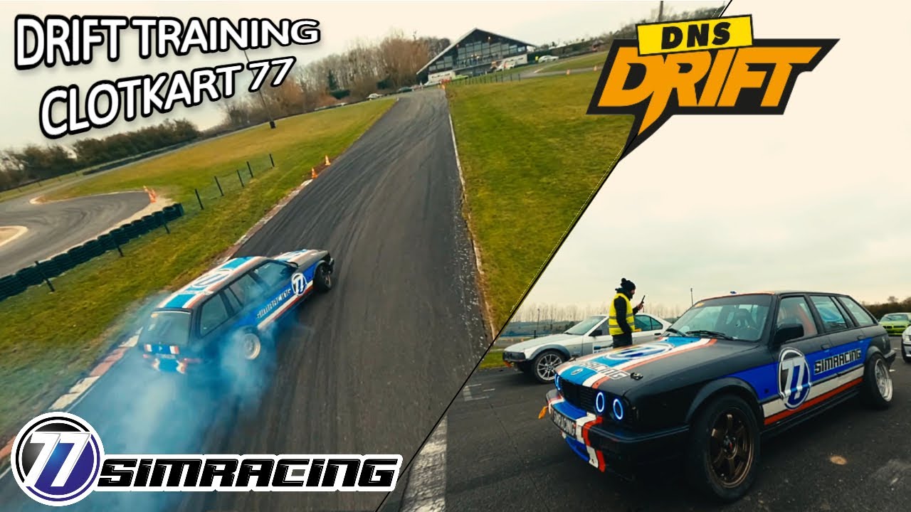 Drift training à Clotkart 77 - Remplacement en urgence du train arrière de la Touring ! - YouTube