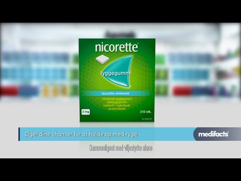 Nicorette Gum featured by Medifacts Denmark