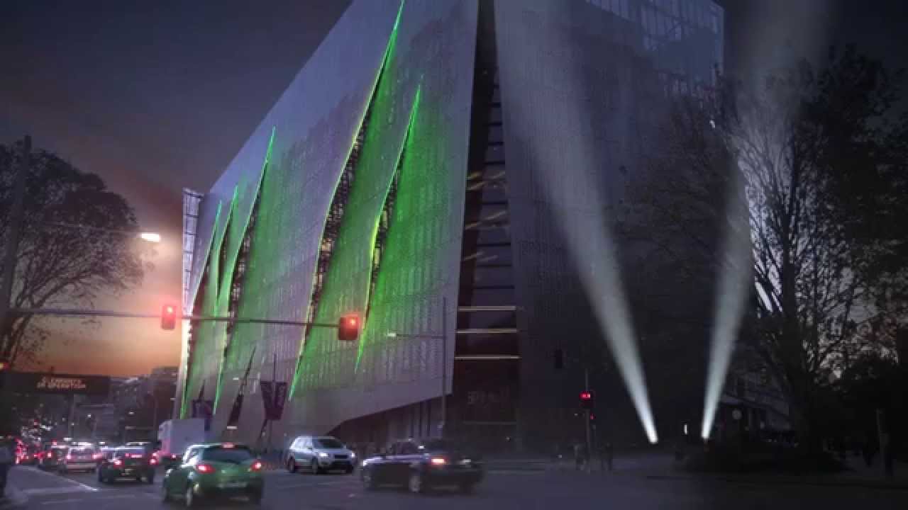 Watch Dame Marie Bashir open the new UTS FEIT Building - YouTube