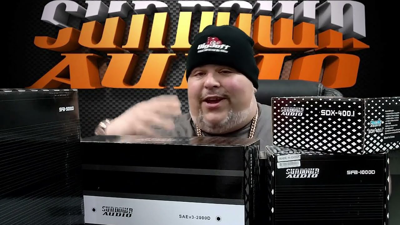 Big Jeff Audio Now has Sundown Audio Products! - YouTube