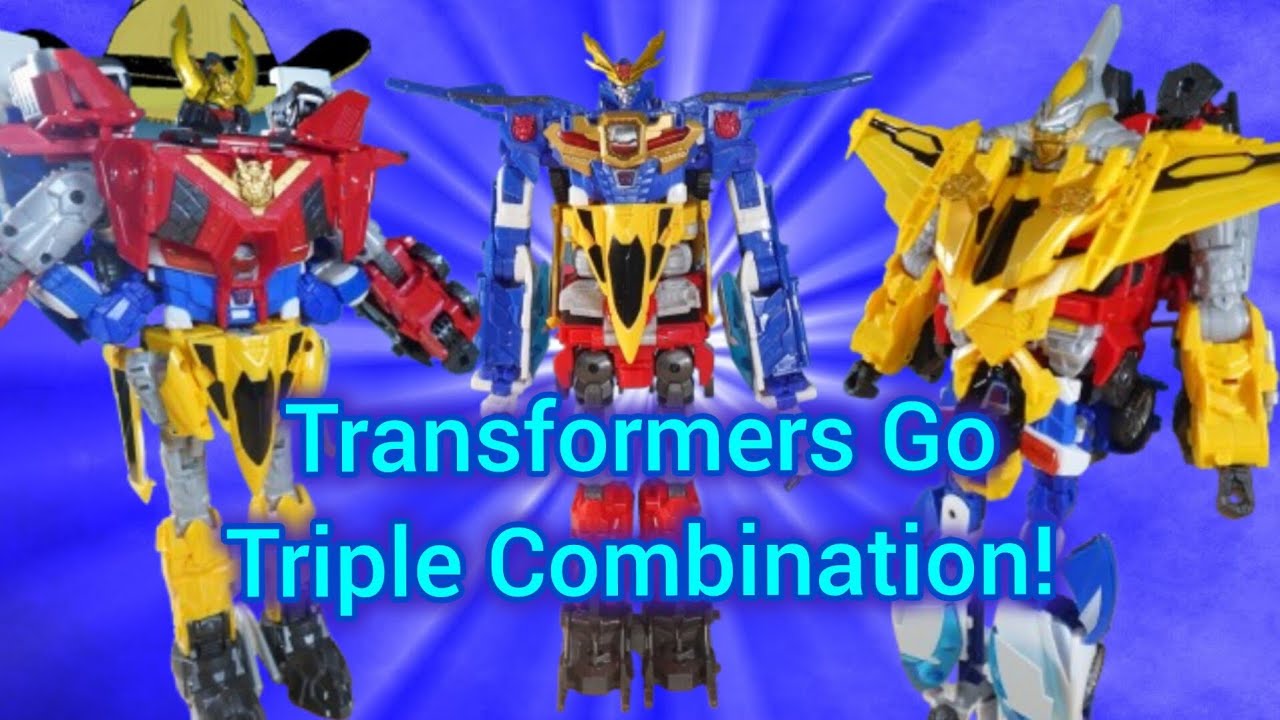 Triple combination, triple threat! #Transformers Go all 3 combinations ...