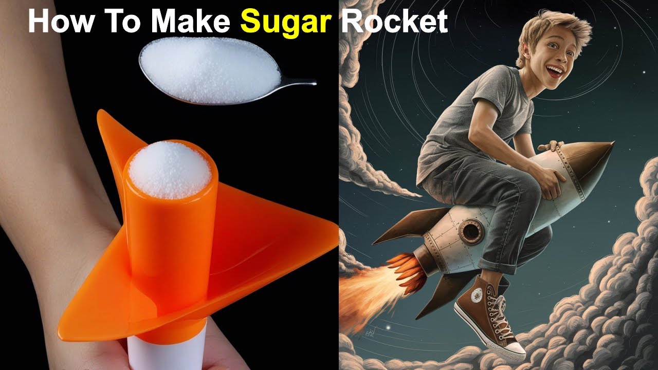 Science Fun: Create Your Own Sugar Rocket In Minutes! - YouTube