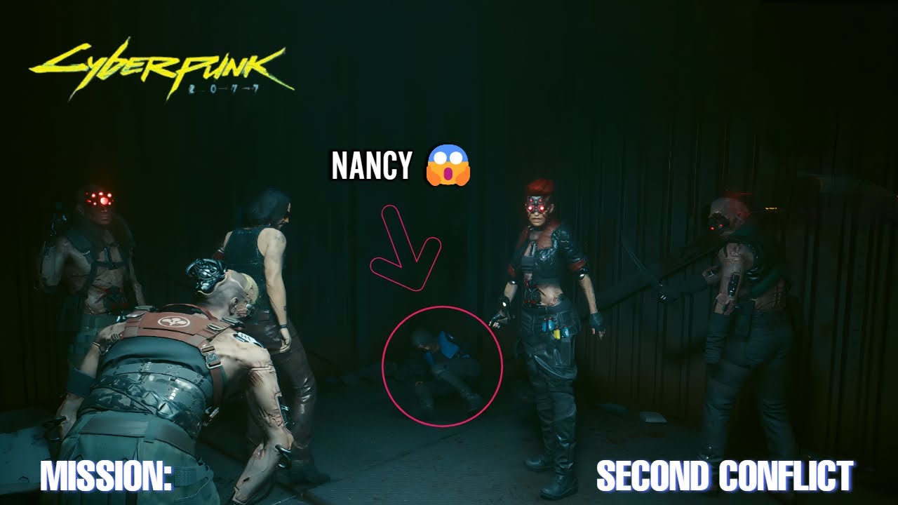 WE SAVED NANCY HARTLEY!!! CYBERPUNK 2077 - YouTube