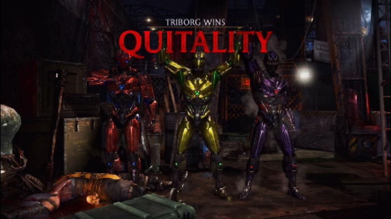 Cyrax mix causes RAGE QUIT... Mortal Kombat X - YouTube