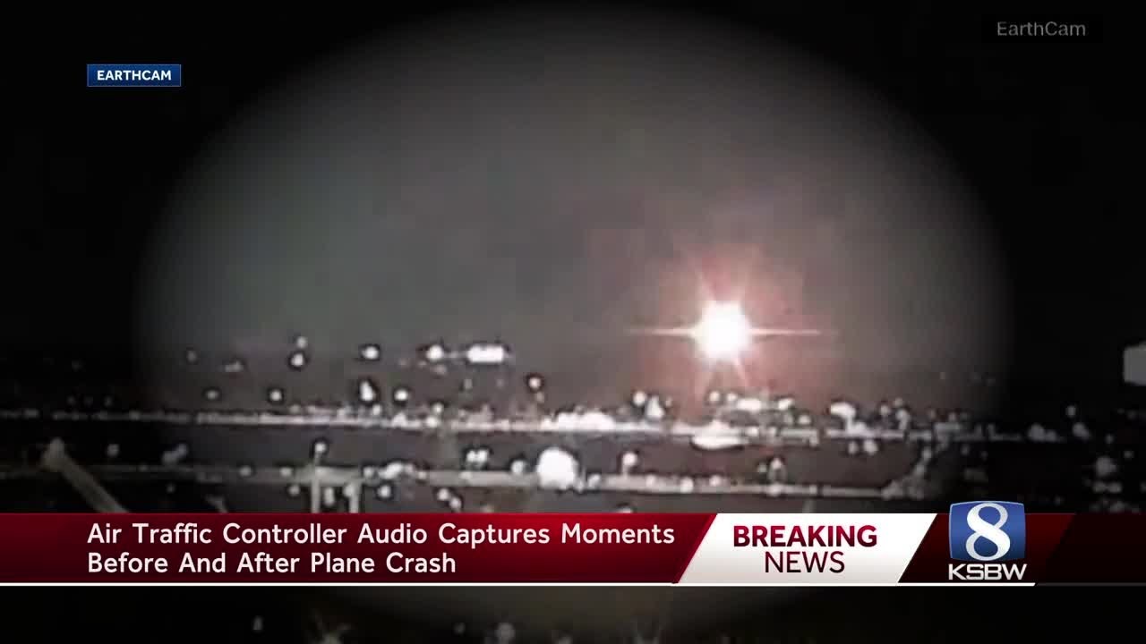 Air traffic controller audio captures moments before and after DC plane ...