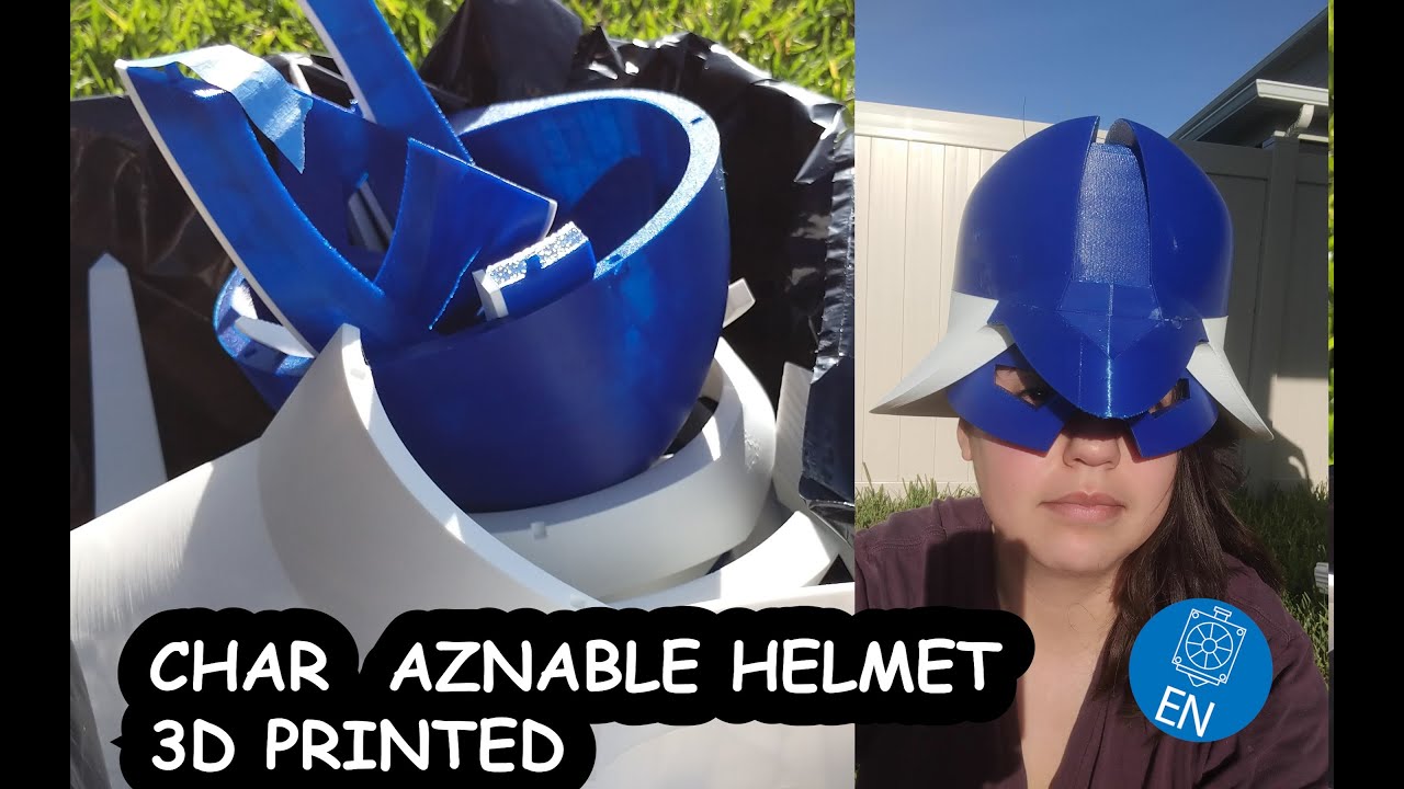 Almost Final 3D Print of Char Aznable Helmet and a GIVEAWAY WINNER ...