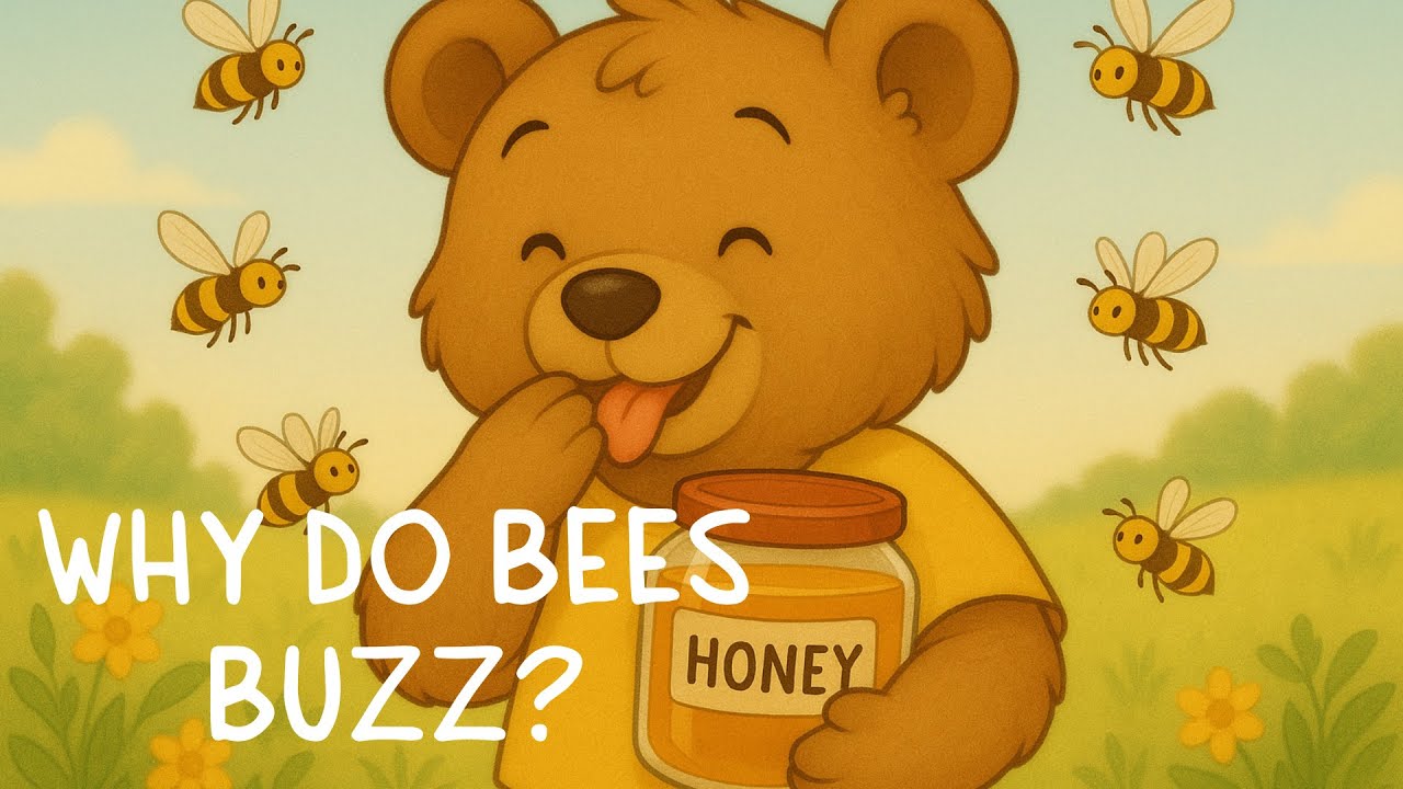 Why Do Bees Buzz | Toby the Bear | Bedtime stories for Kids - YouTube