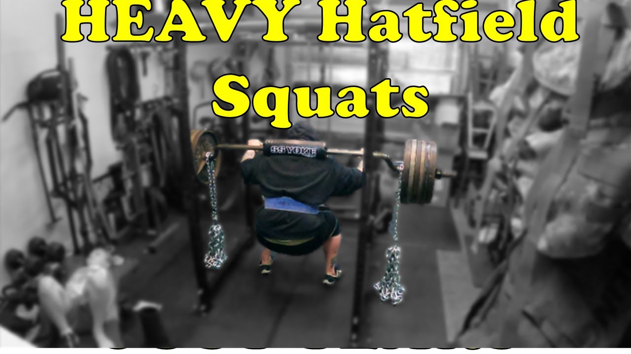 Heavy Hatfield Squat - YouTube