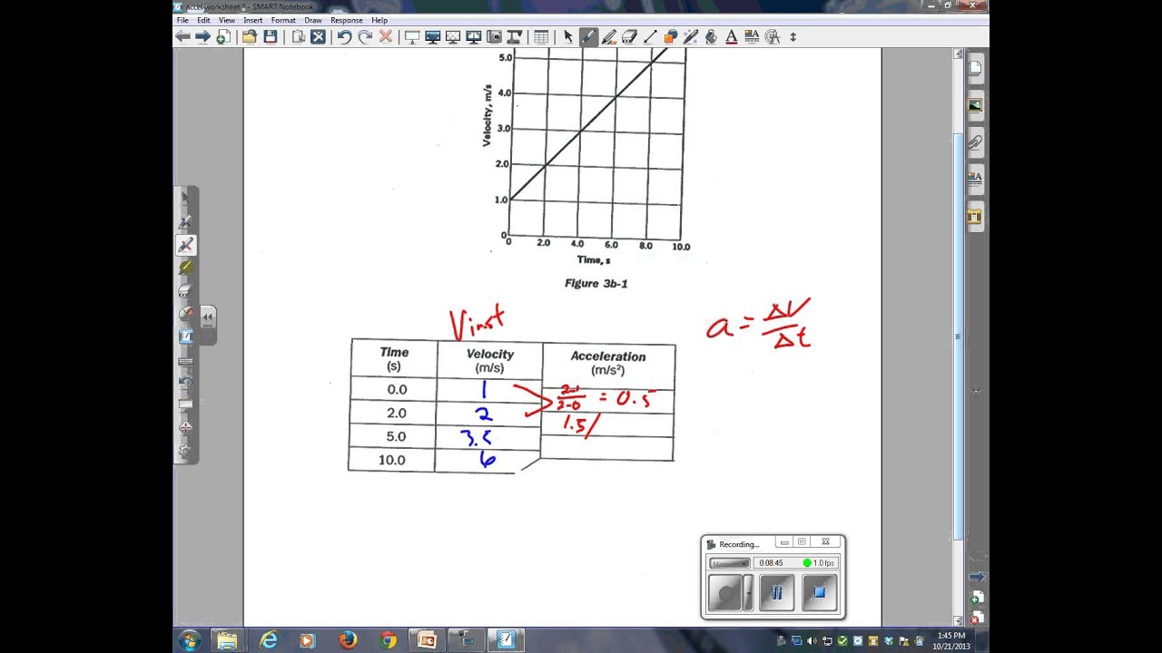accel worksheet - YouTube