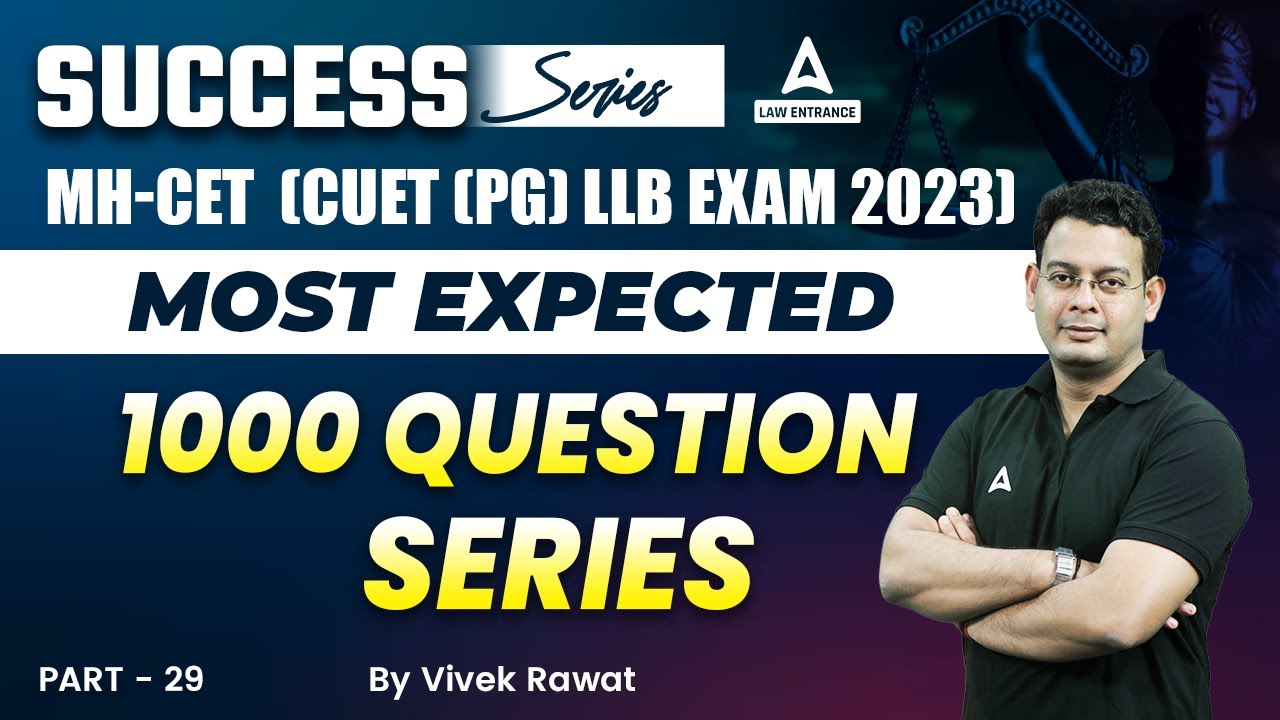 CUET PG 2023 LLB | Most Expected 1000 Questions Of Quantitative ... CUET PG 2023 LLB | Most Expected 1000 Questions Of Quantitative ...