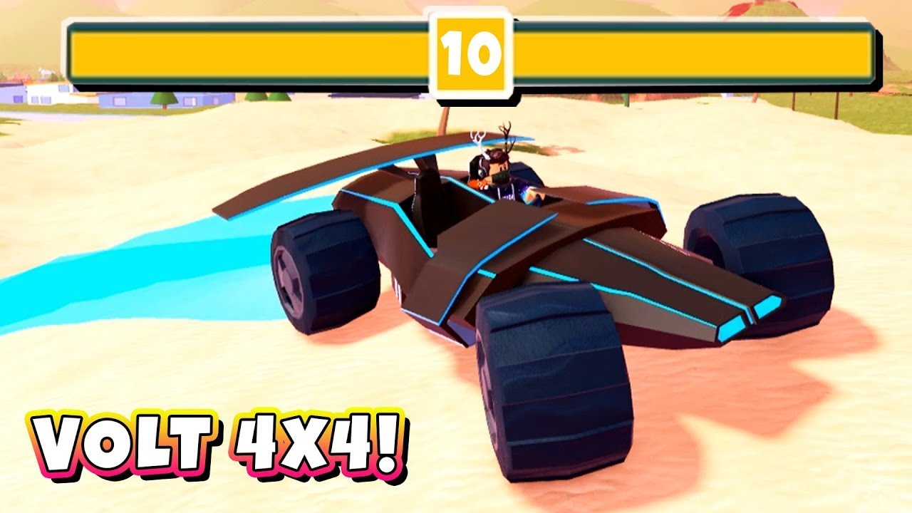 Buying the level 10 volt 4x4 || roblox jailbreak - YouTube