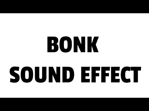 BONK sound effect (No Copyright) - YouTube