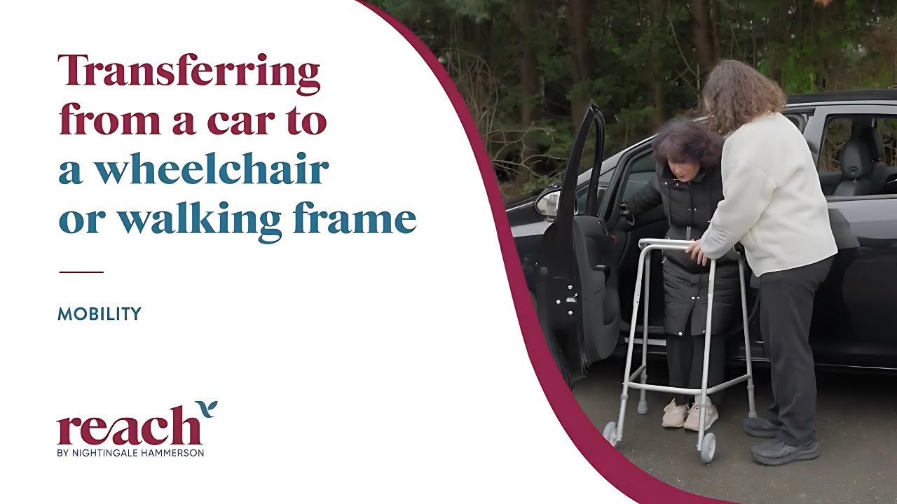 Wheelchair to Car Transfer | Safe Mobility Tips for Elderly Care - YouTube