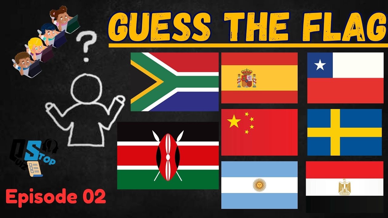 Guess the Flag Quiz | 10 Country Flags Quiz - Easy, Medium, Hard Levels ...