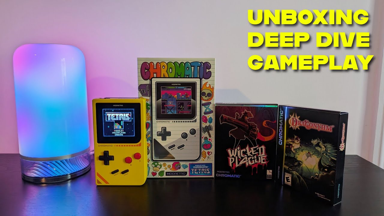 ModRetro Chromatic Review – The New Game Boy! - YouTube