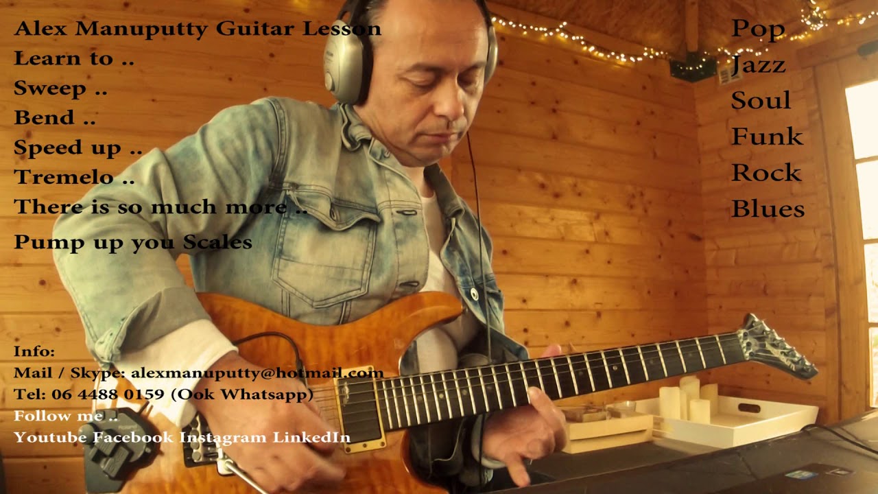 Learn to Sweepin Build up Speed use of Tremelo .. Techniek Alex ...