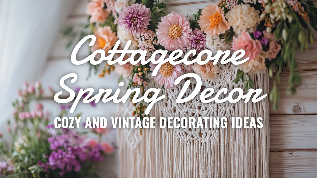 🌸🌷 Blooming Spring: 25 Cottagecore Decor Ideas for a Cozy Farmhouse ...