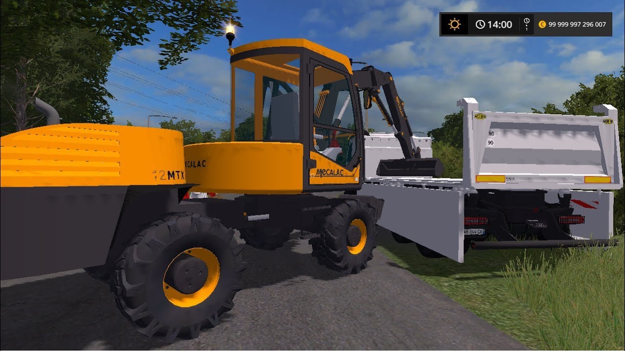 Farming Simulator 17 | Travaux Publics - YouTube