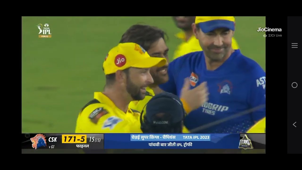 Csk winning moments - YouTube