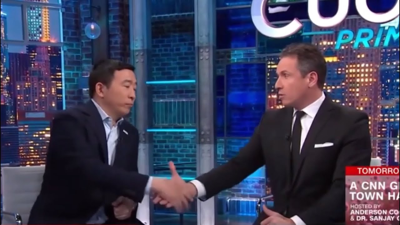 Andrew Yang Interview CNN Talks about 2020 Election and More - YouTube